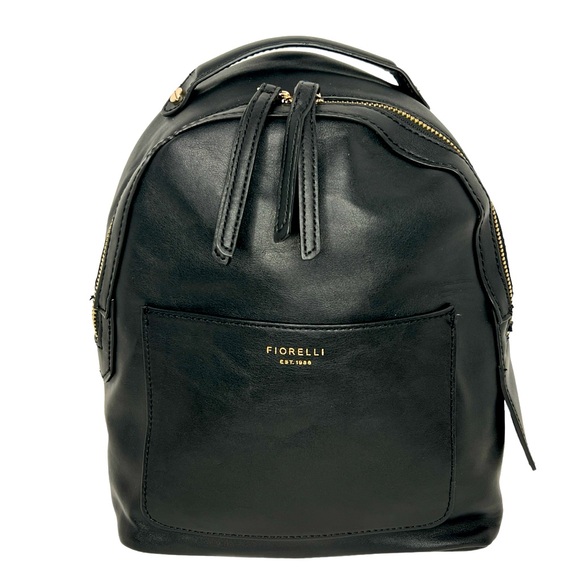 Fiorelli | Bags | Fiorelli Black Faux Leather Zip Closure Top Handle ...
